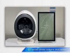 China Full Face Skin Analyzer Machine / Facial Scanner Skin Analyzer Device for sale