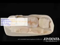 Multicapa de zircónia completa combinación definitiva de fuerza y estética para restauraciones dentales