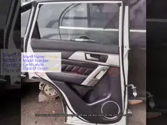 Original disassembled parts of the left rear car door of the 2015 H-a-val H2