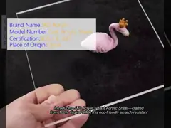 China 100% Virgin PMMA Cast Acrylic Plastic Sheet Non Yellowing For Outdoor Use for sale