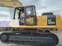 Used Komatsu PC300-7 Excavator for Sale | Reliable Hydraulic Crawler Digger from China