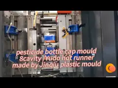 China 4cavity Custom Injection Mold Plastic Moldings D65mm For 20-30L Jerrycan for sale