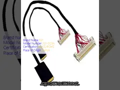 Custom LVDS Cable Assembly – High-Speed Signal Transmission for Displays