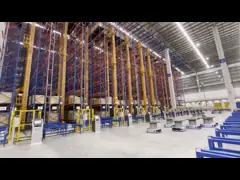 Max 3500kg Pallet Automatic Racking System AS-RS Stacker With Double Column
