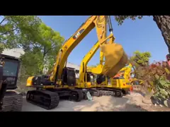 중국 큰 사용 된 발굴기 CAT 무한 궤도 336D2 36톤 크롤러 덱거 판매용