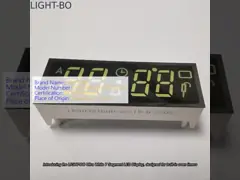 Ultra White 7 Segment Common Cathode LED Display 4 Digit for Built-in Oven Timer