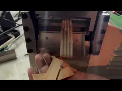 China Continuous Operation Leather Strip Cutting Machine Adjustable Long Lasting for sale