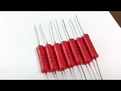 RI80 non-inductive high frequency glass glaze high voltage resistor