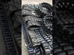 small excavator rubber track