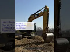 Used Caterpillar 315D2 Hydraulic Excavator Medium Digger Second Hand For Sale
