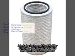 Ingersoll-Rand Air Filter  92035948 High  Quality Screw air  Compressor Parts Wholesale
