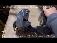 black clamps for Slag free track