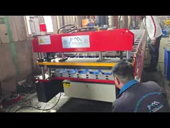 Auto Cutting Hydraulic Type Color Steel IBR Roofing Sheet Roll Forming Machine
