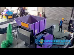 China High Capacity Single Shaft Shredder Plastic Lumps Shredder Industrial Waste Shredder  Textile Shredder Plastic Shredder for sale