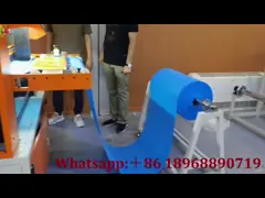 China 800mm Width HVAC Filter Making Machine 220V / 380V Filter Knife Pleating Machine for sale