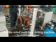 China High-precision double-sided flange multi-axis CNC side hole drilling machine for sale