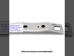 China Powder Coated Metal Brackets Automotive Components Surface Spraying for sale