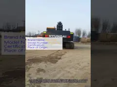 Reliable Used Hyundai R220-9S Excavator 22 Ton Heavy Equipment Machine For Sale