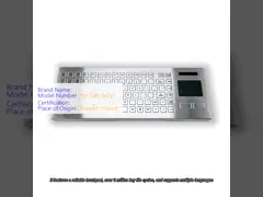 2.4G 産業用無線キーボード SUS304 耐爆