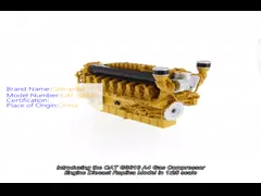 China CAT G3616 A4 Gas Compressor Engine Diecast Model 1/25 Scale Alloy 85706 for sale
