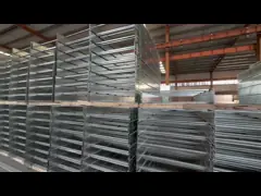 Weather Resistant Industrial Steel Cable Ladder Trays With Bends And Crosses Available