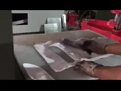 China Fully Automatic Leather Die Cutting Machine Sofa And Shoe 2250*1050*2050mm for sale