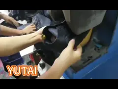 China Pneumatic Single Unit Toe Cap Shoe Vamp Pounding Machine With Blue Color And Package Dimensions for sale