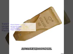 China CAT 330 349 Excavator Bucket Tooth Holder Adapter 9W8452 IU3452 Pins Ground Engaging Tool for sale