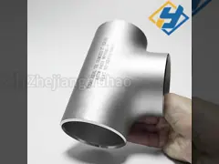 Stainless Steel Butt Welded Pipe fitting Equal tee