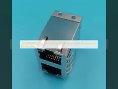 中国 2X1 1000BASE RJ45 モジュール式ジャック接続器 Rj45 モジュール式プラグ 中型 販売のため