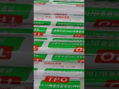 High Tensile Strength Tpo Single Ply Roofing Membrane Heat Resistance And Durability