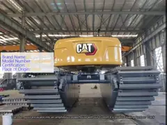 China Q355B Floating Excavator Pontoon Track For Amphibious SY75 SK75 SY135 320D for sale