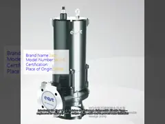 East Wq-S Stainless Steel Sewage Submersible Electric Pump