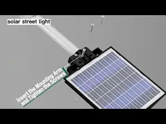 China Solar Induction Wall Lamp 600w Solar Street Light With Remote Control / Sensor Control for sale