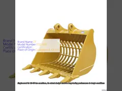 China Durable High Quality Excavator Sieve Skeleton Grid Bucket Hitachi Zx350 Komatsu Pc350 for sale