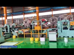 Hydraulic Galvanized Steel Coil Slitting Automatically Steel Slitting Line