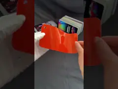 China PET Crystal Lava Orange Vinyl Car Wrap Car PPF Film Body Sticker for sale