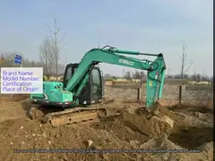 중국 코벨코 SK75 중고부기 중고 건설장비 판매용