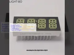 Ultra Bright White 4digit 0.39inch Common Anode 14 Segment LED Clock Display