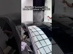 China Sand Proof PPF TPU Car Sunroof Film Clear Gloss Car Wrap Manufacturer for sale