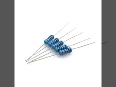 Metal film resistors, carbon film resistors, five-color ring four-color ring resistors
