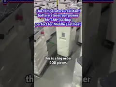 Solar cells can withstand temperature and be stored for 48 hours