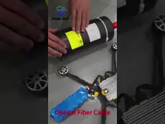 China 5km Long Distance Drone Optical Fiber with Optical Fiber Cable and Optical Fiber Counter Data Drone Optical Transceiver Black PDFLY-DOY-013 for sale