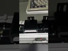 PLC + Máquina de personalización de datos de tarjetas RFID inteligentes controladas por computadora industrial YRFC-DP-3000