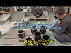 China Graphite Clay Crucible for Metal Casting - 1650°C Max Temperature, 50-500mm Custom Diameter, Low Thermal Expansion for sale