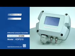 China ABB 2-Wire 4-20mA Differential Pressure Transmitter for Clean Rooms - ±1% Accuracy, IP65 Protection for sale
