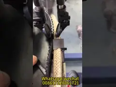 China 220v 50hz Shoe Sewing Machine 10mm Length Automatic Stitching Machine for sale