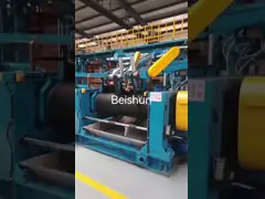 China Electric Rubber Calender Machine Four Roll Calender Fabric Printing Blanket for sale
