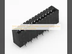 Alinta 1.0mm Pitch Double-sided Contact SMT Vertical Type FPC Connector per cavi piatti