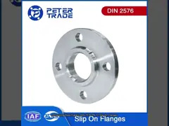 DIN 2576 PN 10 Slip On RF Flange Stainless Steel Slip On Flanges ASTM A182 F304/F304L/F316/F316L/F304H For Piping System